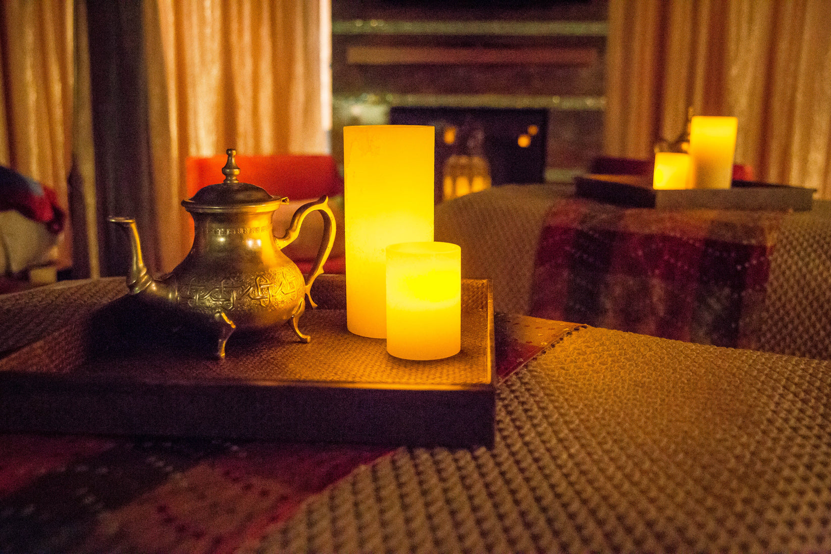 Gold Artisan Wax Luminary (Each) – The Amazing Flameless Candle